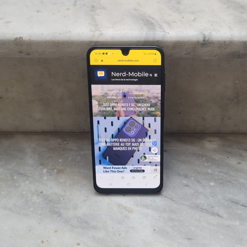 Test du Samsung Galaxy A16 5G : un écran solide et un bon suivi ...